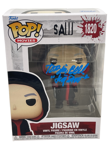 Tobin Bell Signed Jigsaw Funko Saw Authentic Autograph Beckett Witness ...