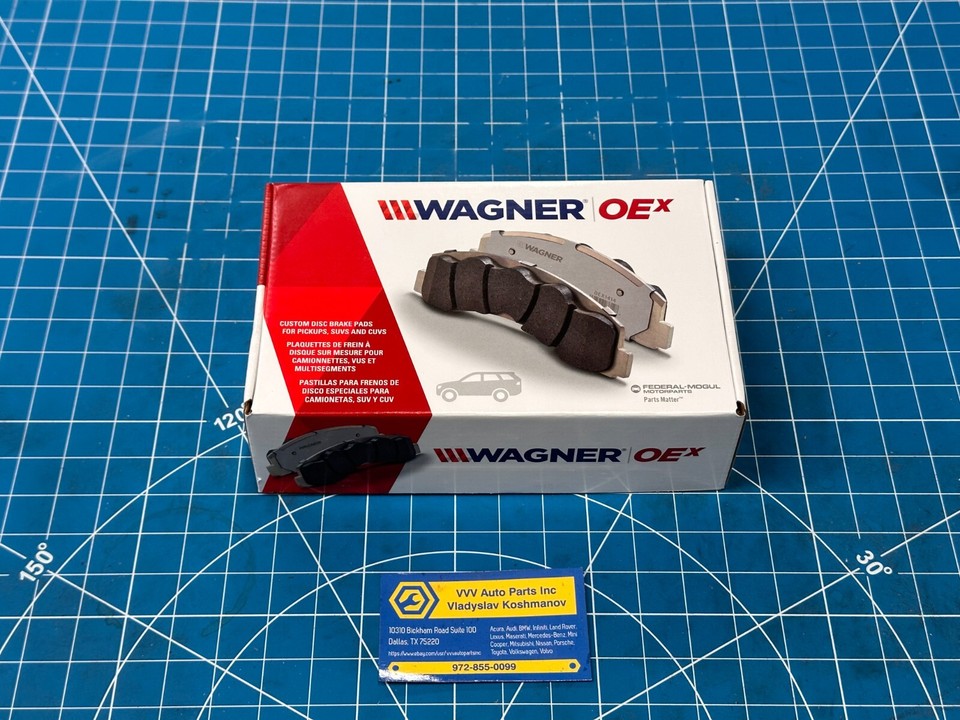 FRONT DISC BRAKE PAD SET WAGNER OEx OEX1084 | eBay
