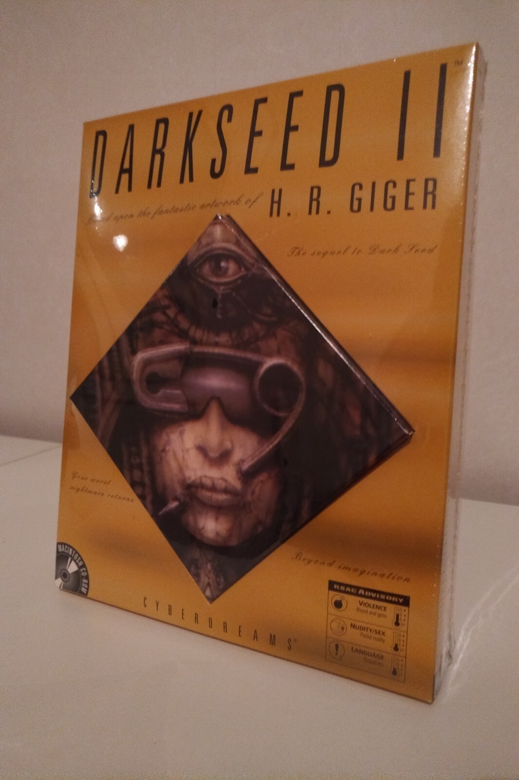 Darkseed PC & Darkseed II MAC, H.R. Giger big box-bundle (both factory ...