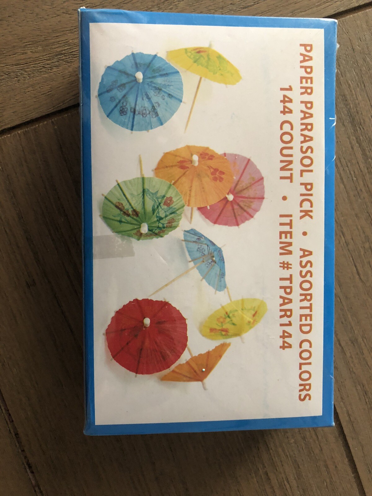 144 piece UMBRELLA PARASOL PICKS Cocktail Martini Olive Sword Flair ...