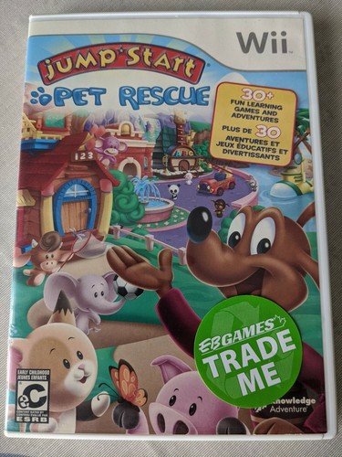 JumpStart: Pet Rescue (Nintendo Wii, 2009) 876930007071 | eBay