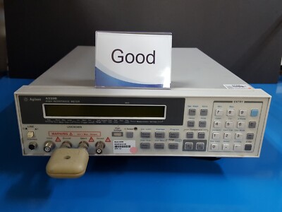 Agilent 4339B: High Resistance Meter, With 04339-60003 (1599) | eBay