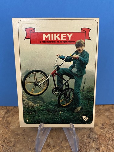 1985 Topps The Goonies Sticker Card # 2 Mikey | eBay