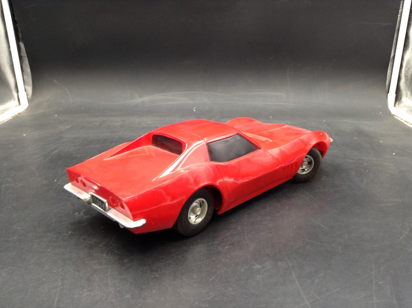 Eldon 1968 Corvette Stingray coupe Red Battery operated vintage 13 ...