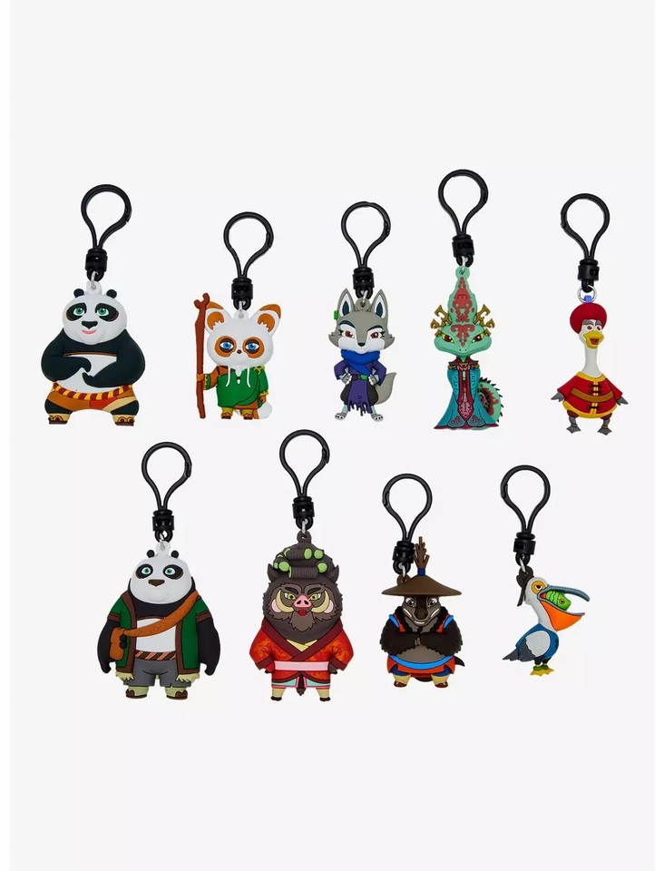 Kung Fu Panda NEW * Granny Boar Clip * Blind Bag (Opened) Monogram Key ...