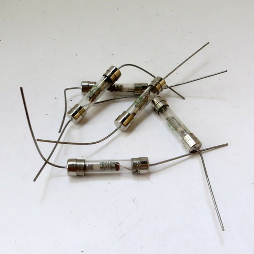 5X 7/10 amp slow blow pigtail fuses - Littelfuse 0.7 ampere fuses with ...