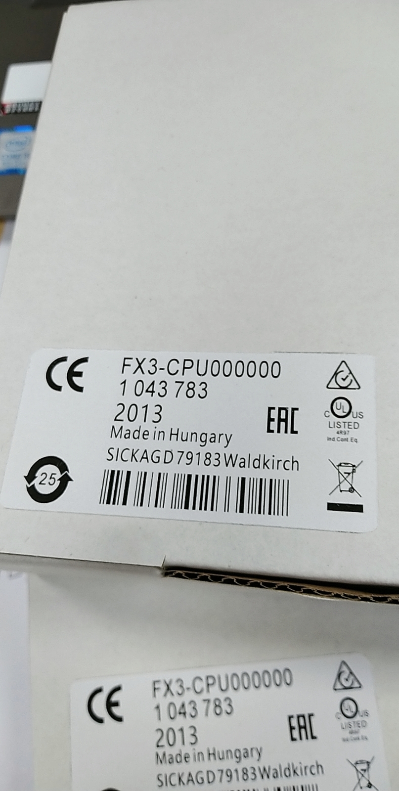 Relay 1043783 FX3-CPU000000 safety controller | eBay
