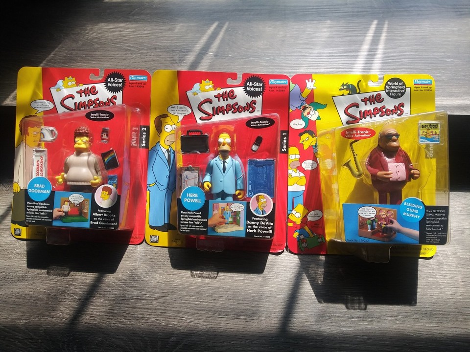 The Simpsons Lot Herb Powell Bleeding Gums Murphy Brad Goodman NEW ...