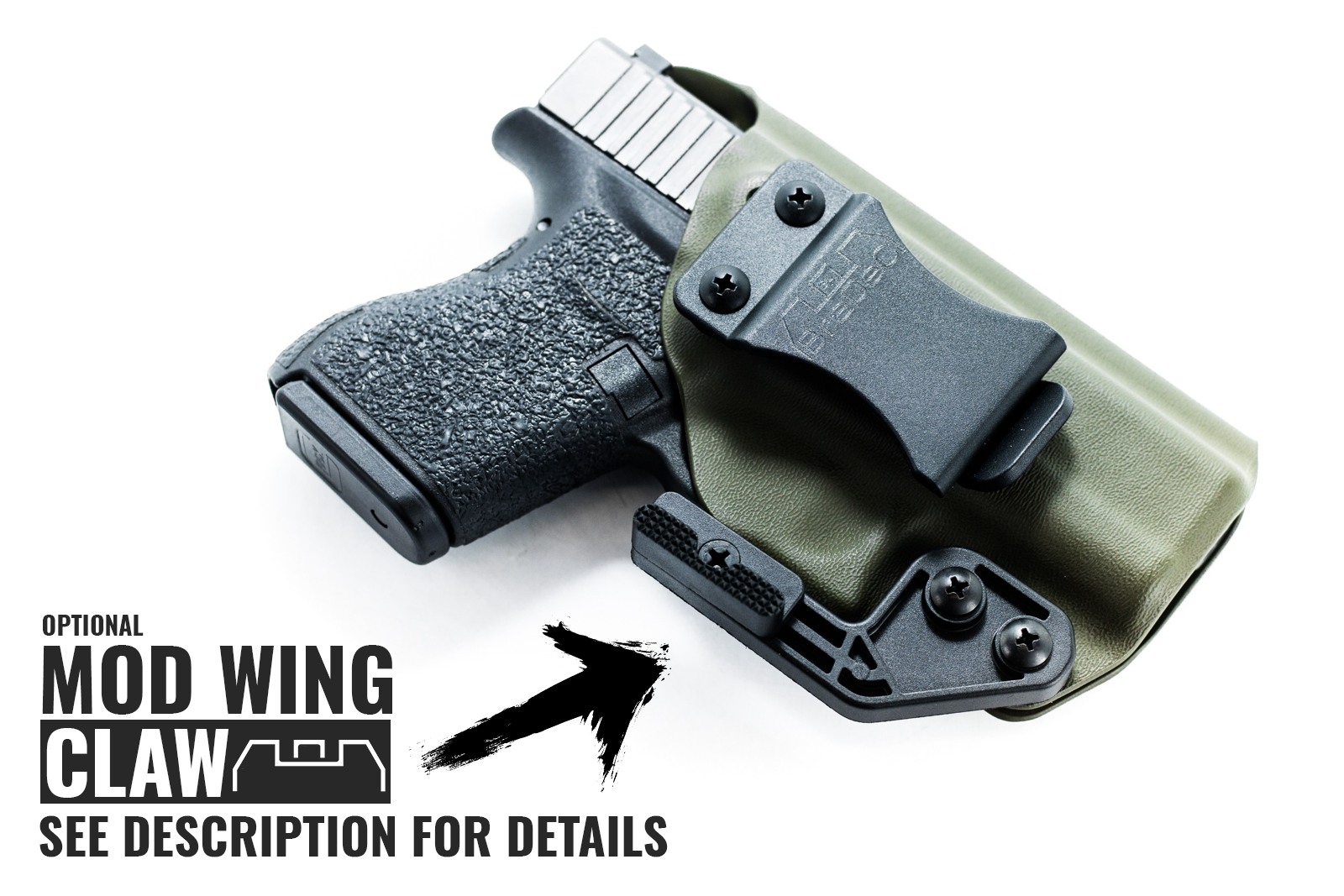 BraDeC: IWB Concealment Holster for S&W M&P Shield, Shield M2.0, Shield ...