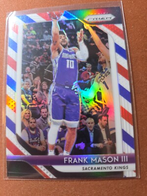 2018-19 Panini Prizm - Frank Mason III #231 Red White & Blue Prizm | eBay