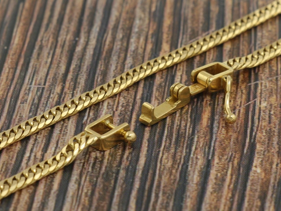 18K Japan Gold Chain Necklace | 8.97g | Approx 45'' Long Fine Jewelry ...