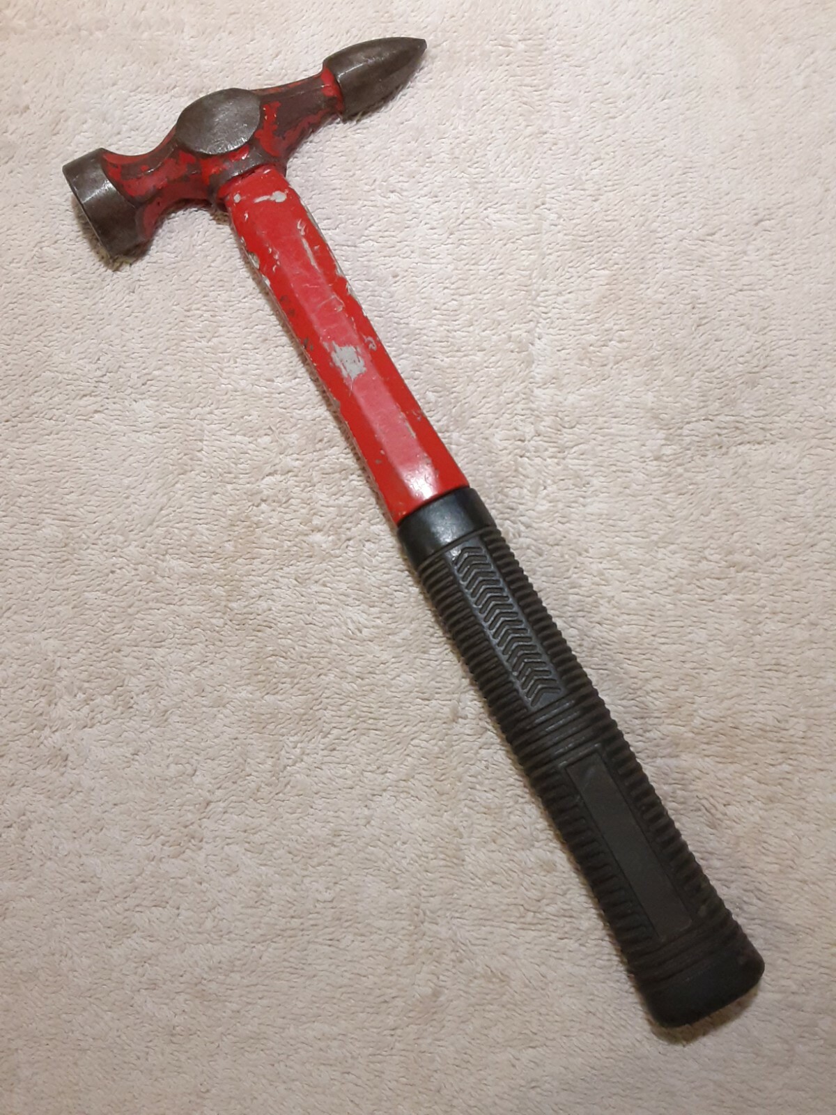 VINTAGE TINSMITH, BLACKSMITH BODY WORKERS RED HEAD HAMMER | eBay