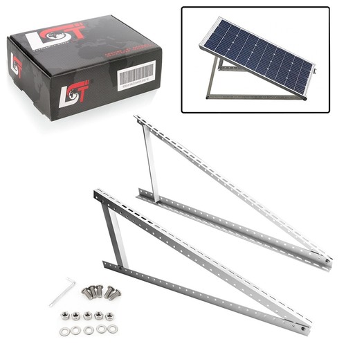 5x Mounting Solar Module Holder Solar Stand Balcony Power Plant 118 cm ...