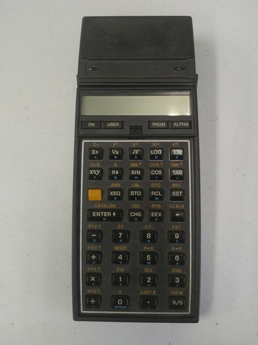 Hewlett Packard HP 41C Scientific Calculator w/Card Reader - Fully ...