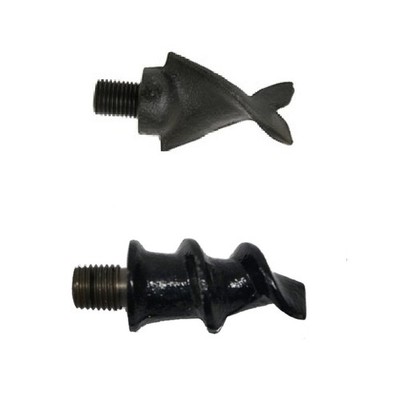 Auger Point to Fit 9" and 12" Post Hole Digger & 1-1/4" Thread Fish ...
