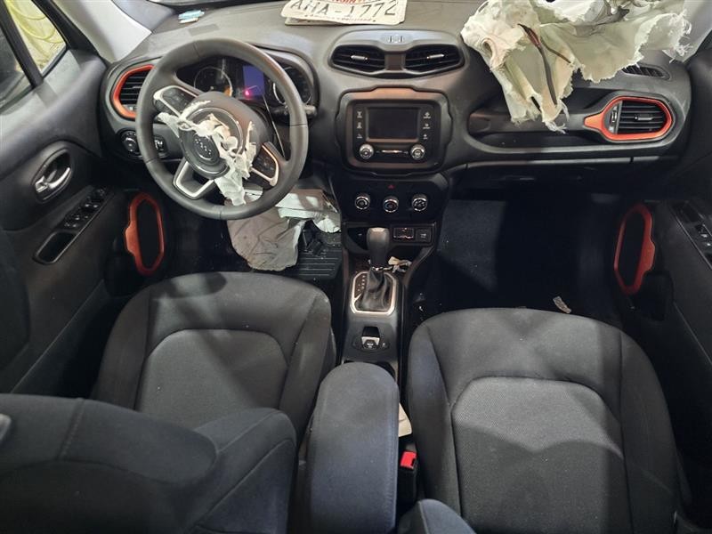 Used Right Inner Tail Light Assembly fits: 2020 Jeep Renegade inner ...