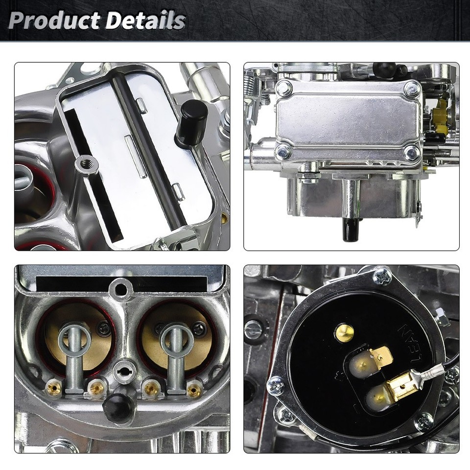 Fits For Holley 4160 600 CFM 4 Barrel Carburetor Electric Choke 0 ...