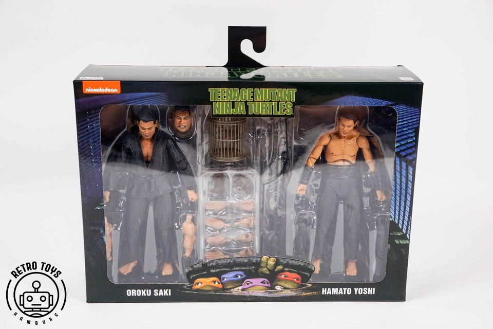 NECA SHADOW WARRIORS Teenage Mutant Ninja Turtles Oroku Saki Hamato ...