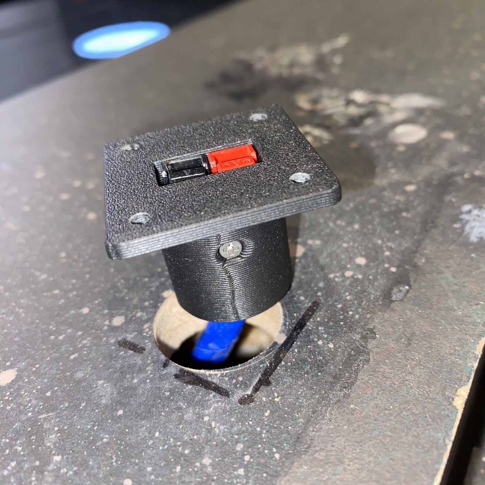 2 Pole Panel Mount Adapter for Anderson Powerpole PP15/30/45 PLA-CF | eBay