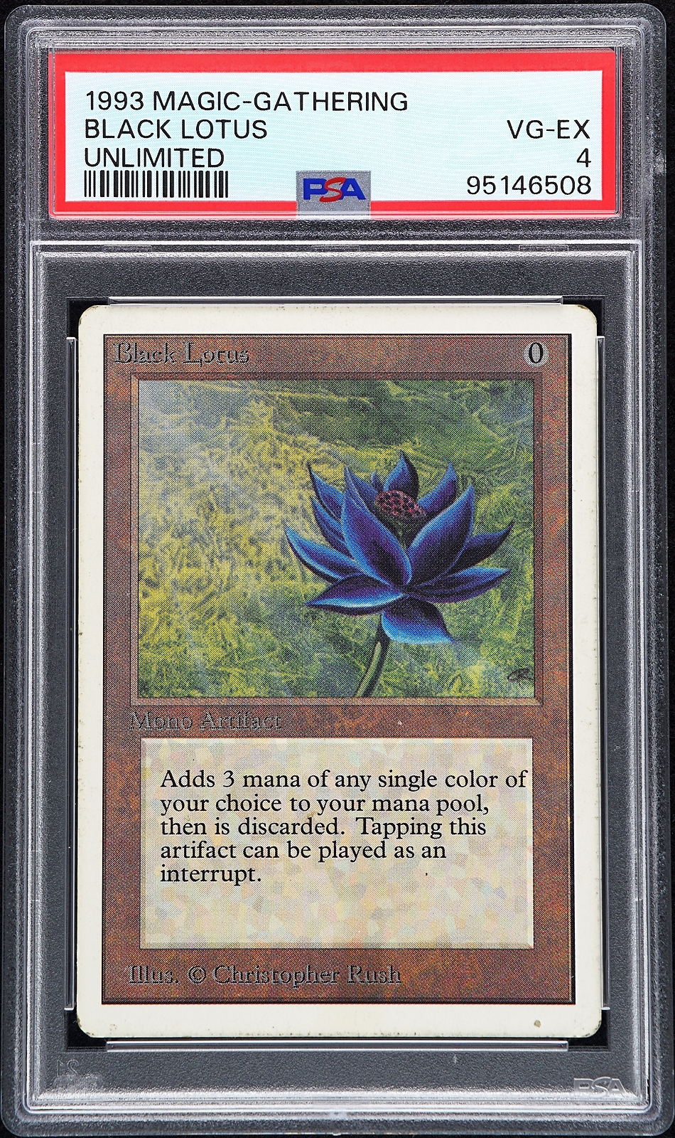 1993 MTG UNLIMITED BLACK LOTUS PSA 4 | eBay