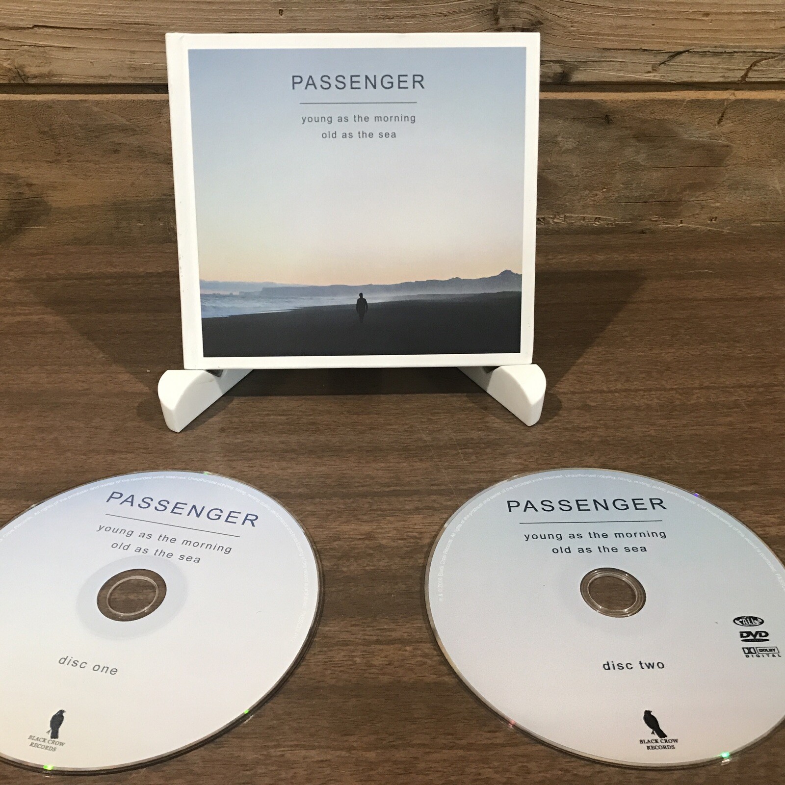 Passenger Young AS The Morning Old As The Sea Deluxe ED-CD, DVD 28 Pg ...