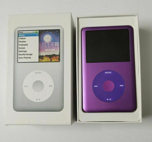 Apple iPod Classic 7th Generation 80GB/120GB-2TB - Purple 365-Days ...
