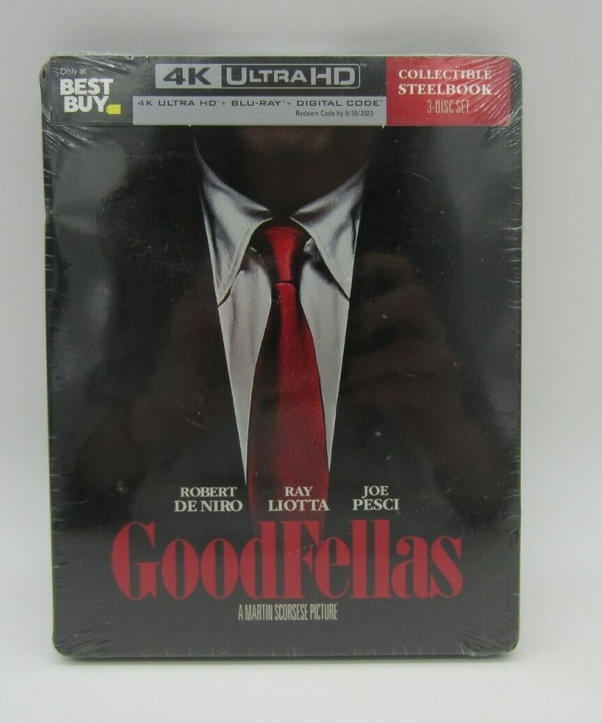 Goodfellas (4K Ultra HD + Blu-ray + Digital Copy, 2020, 3-Disc Set ...