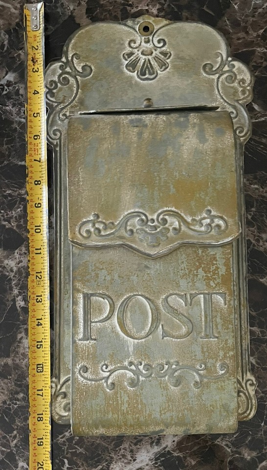 Vintage Style Post Box Home Décor Farmhouse Design | eBay