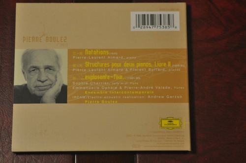 Pierre Boulez - ...explosante-fixe..., Notations for piano, Structures ...