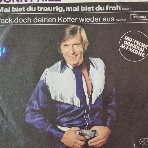 Jonny Hill - Mal bist du traurig, mal bist du froh 7'' Vinyl/ CV John ...