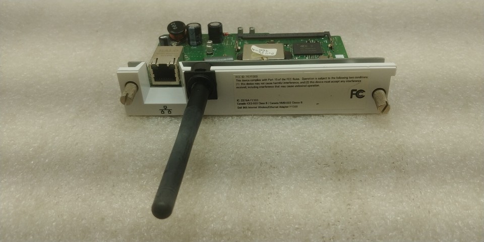 Dell Lexmark Wireless Printer Internal WiFi Adapter Card W Antenna ...