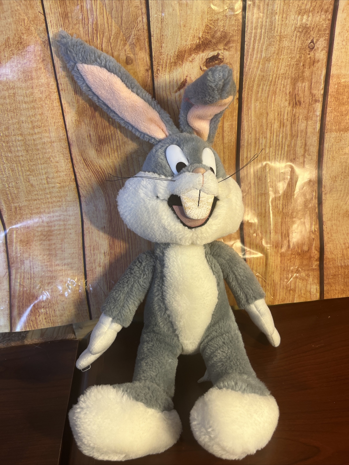 Vintage 1991 Bugs Bunny 15" Warner Brothers Plush Collectible Stuffed ...