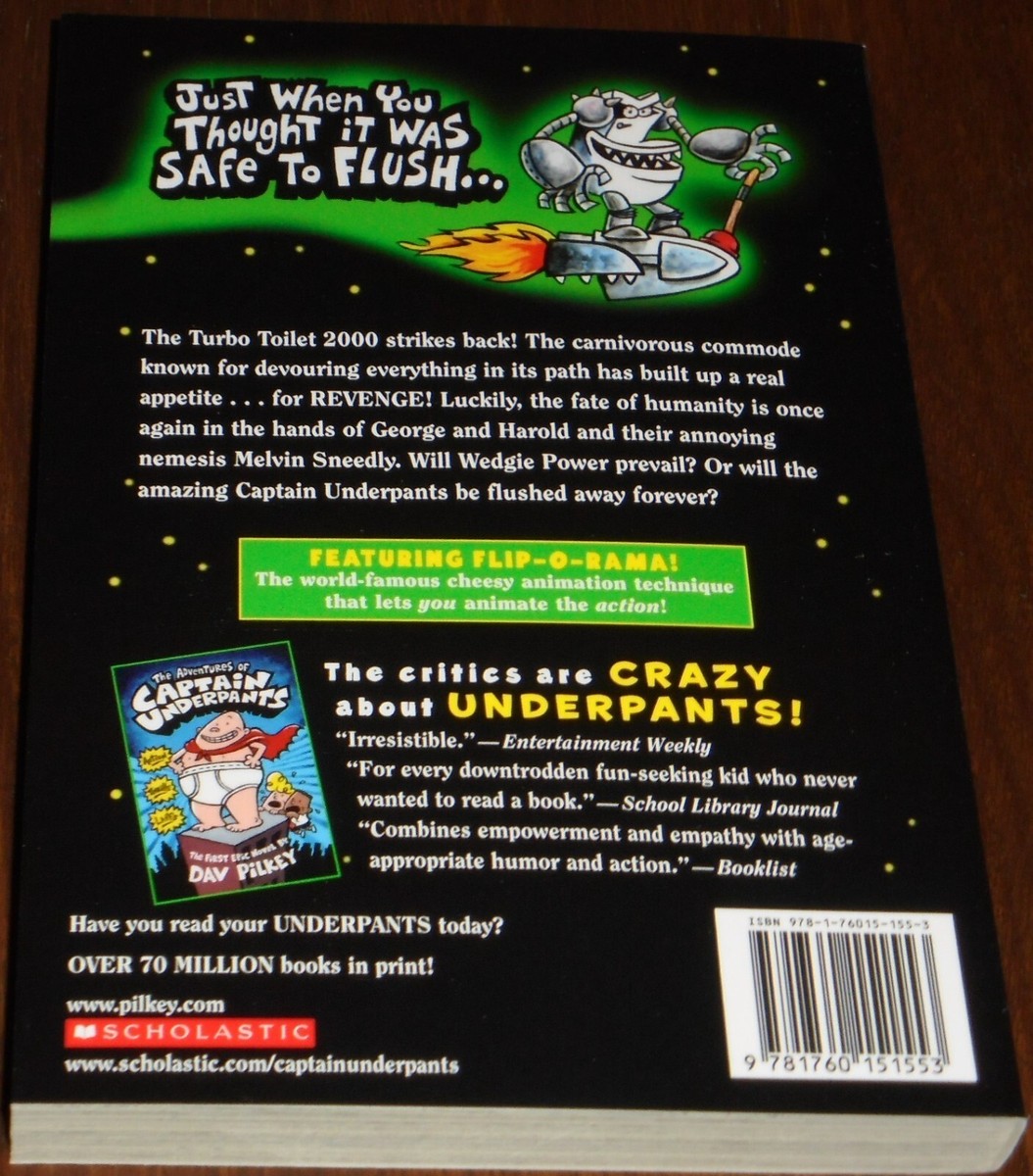 Captain Underpants And The Tyrannical Captain Underpants And The