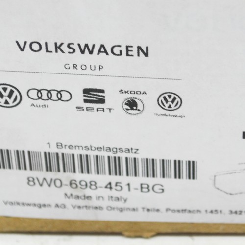 NEW AUDI A4 AVANT B9 REAR BRAKE PADS SET 8W0698451BG 8W0-698-451-BG | eBay