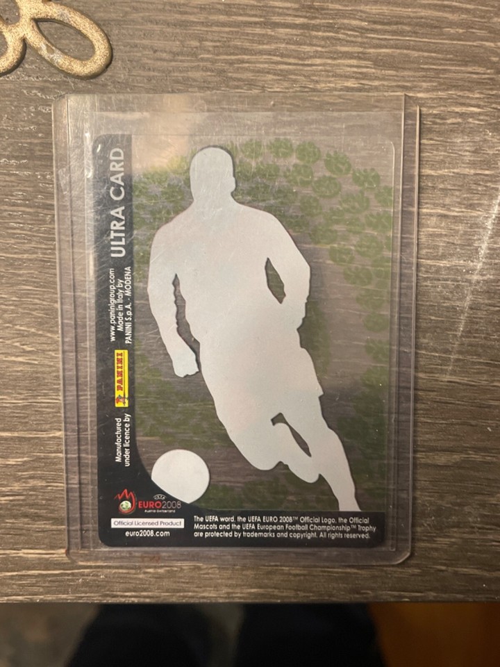 PANINI UEFA EURO 2008 CARD GAME ULTRA CARD [ CLARENCE SEEDORF ...