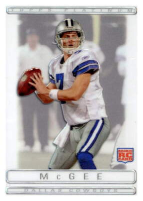 Stephen McGee 2009 Topps Platinum WHITE REFRACTOR /499 143 RC Rookie | eBay
