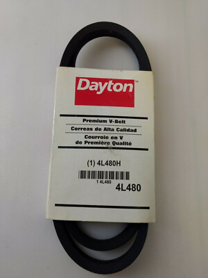 Dayton Premium V-Belt 4L480H 4L480 | eBay