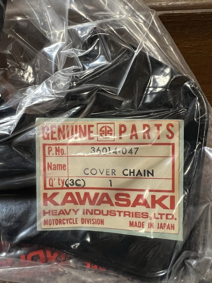 New Genuine Kawasaki 36014-047 Motorcycle Chain Guard Cover Plate ...