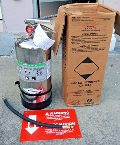 Amerex C260 6 Liter Class K Wet Chemical Fire Extinguisher FREE ...