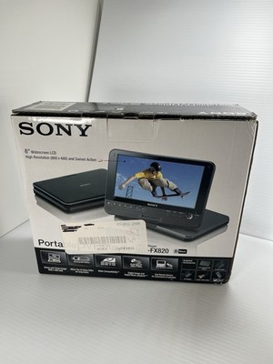 Sony 8" Widescreen LCD High Res 800X 480 Swivel Action DVP-FX820 CD/DVD ...
