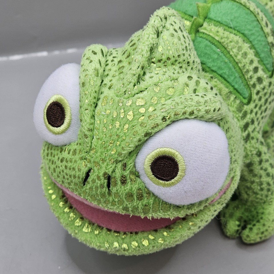 Disney Store - Tangled Pascal - Soft Toy Plush 8" Long Lizard Chameleon ...