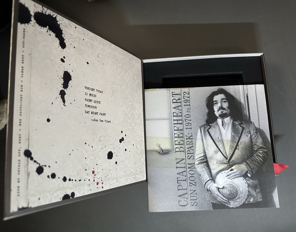 CAPTAIN BEEFHEART Sun Zoom Spark: 1970 to 1972 4 CD Box Set Rhino ...