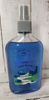 Bath & Body Works Men "Cool Spring" Daily Refresher Body & Face 8oz | eBay