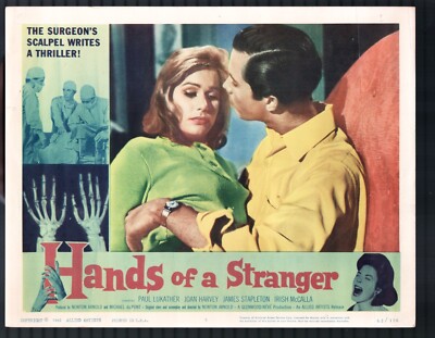 Lobby Card: Hands of a Stranger 11"x14" Lobby Card #5 James Noah Sally ...