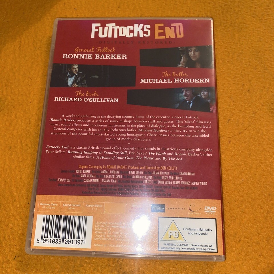 FUTTOCKS END (1969) DVD BRITISH SOUND EFFECTS COMEDY RONNIE BARKER ...