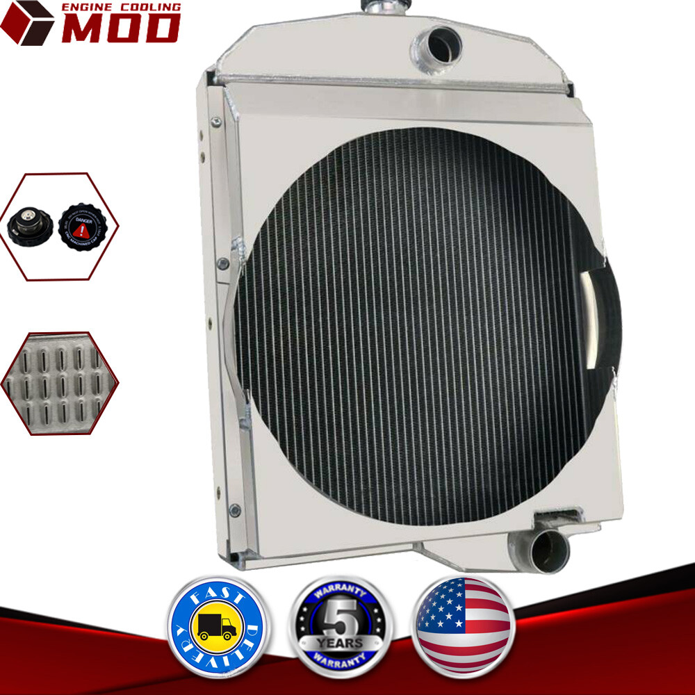 3-ROW RADIATOR FOR OLIVER 1550 1600 1650,WHITE 2-62,MPLS MOLINE G750 ...
