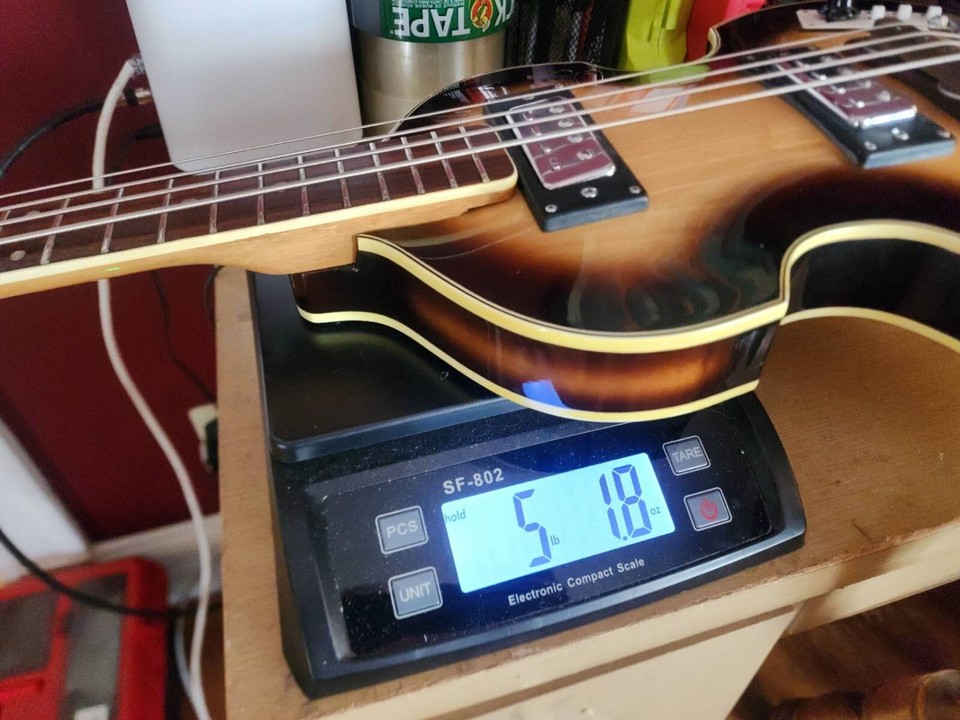 Conqueror vintage viola Hofner-style Beatle bass MIJ | eBay