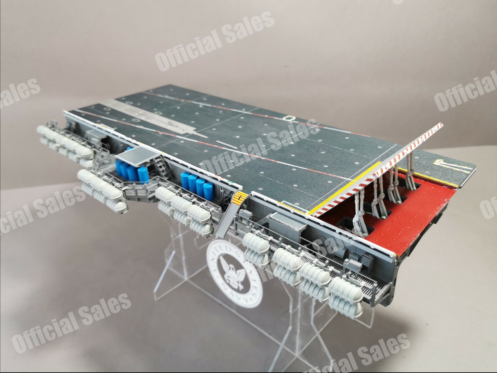 1/72 Nimitz class aircraft carrier deck module A1 finished | eBay