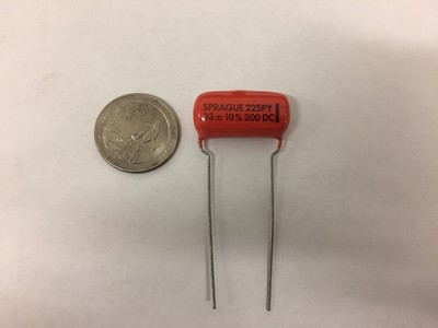 SPRAGUE ORANGE DROP CAPACITOR 0.33uF 10% 200V 225PY NOS New | eBay