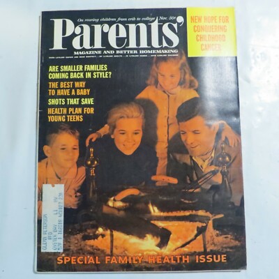 Parents Magazine November 1964 Hope For Childhood Cancer 3D | eBay